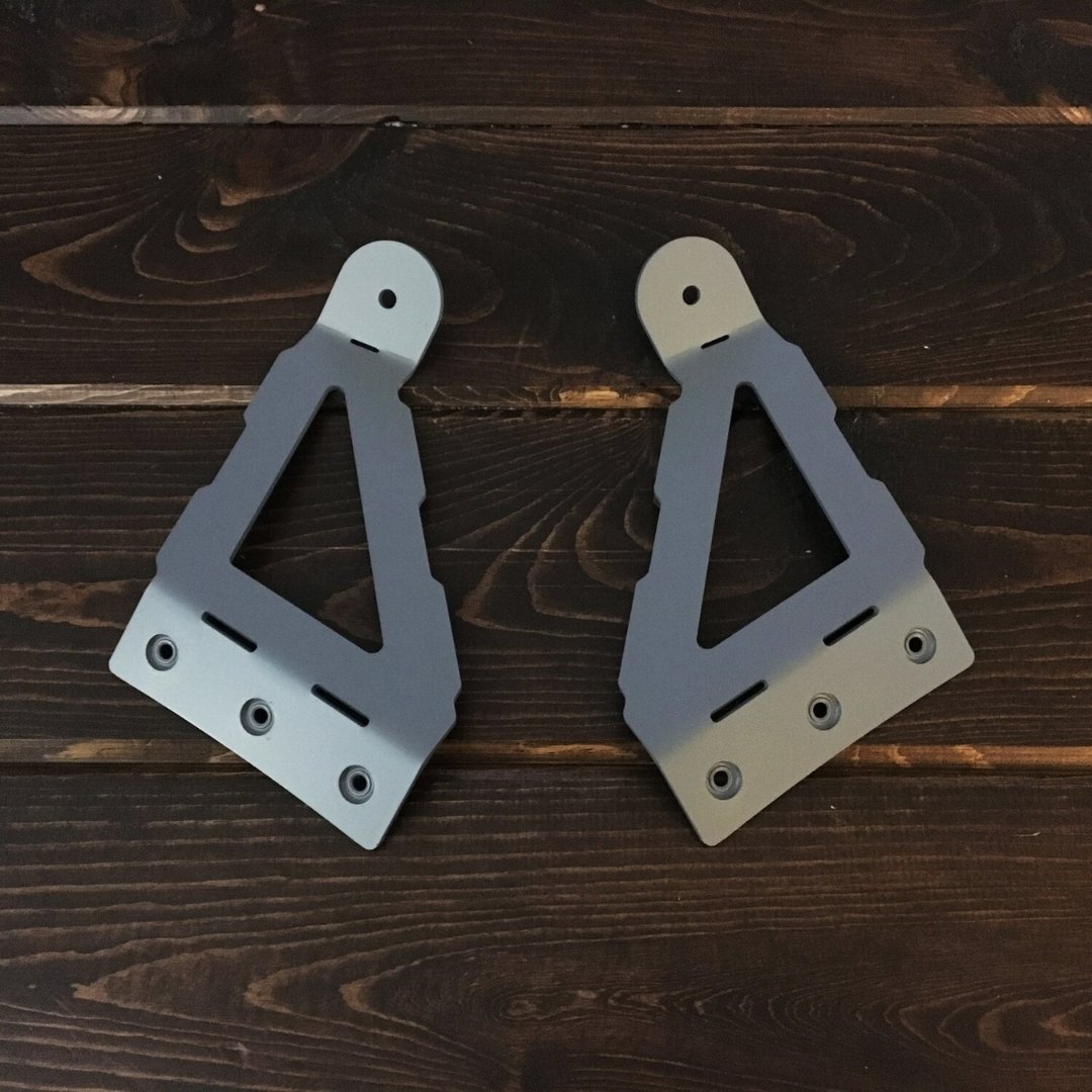 42" Curved Triangle Light Bar Brackets for 96-02 4Runner / 96-04 Tacoma ...